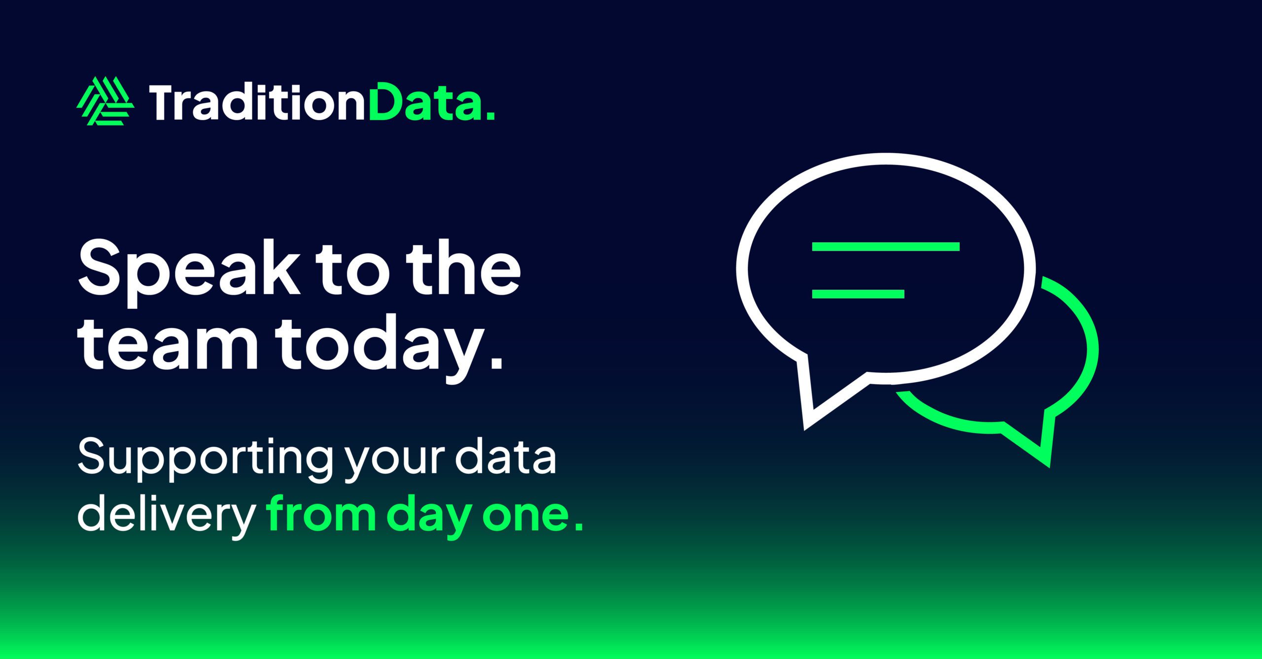 Contact Us | Speak With Our Experts | TraditionData